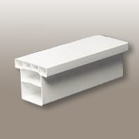 Top & Bottom Rail - Vinyl Rail Depot